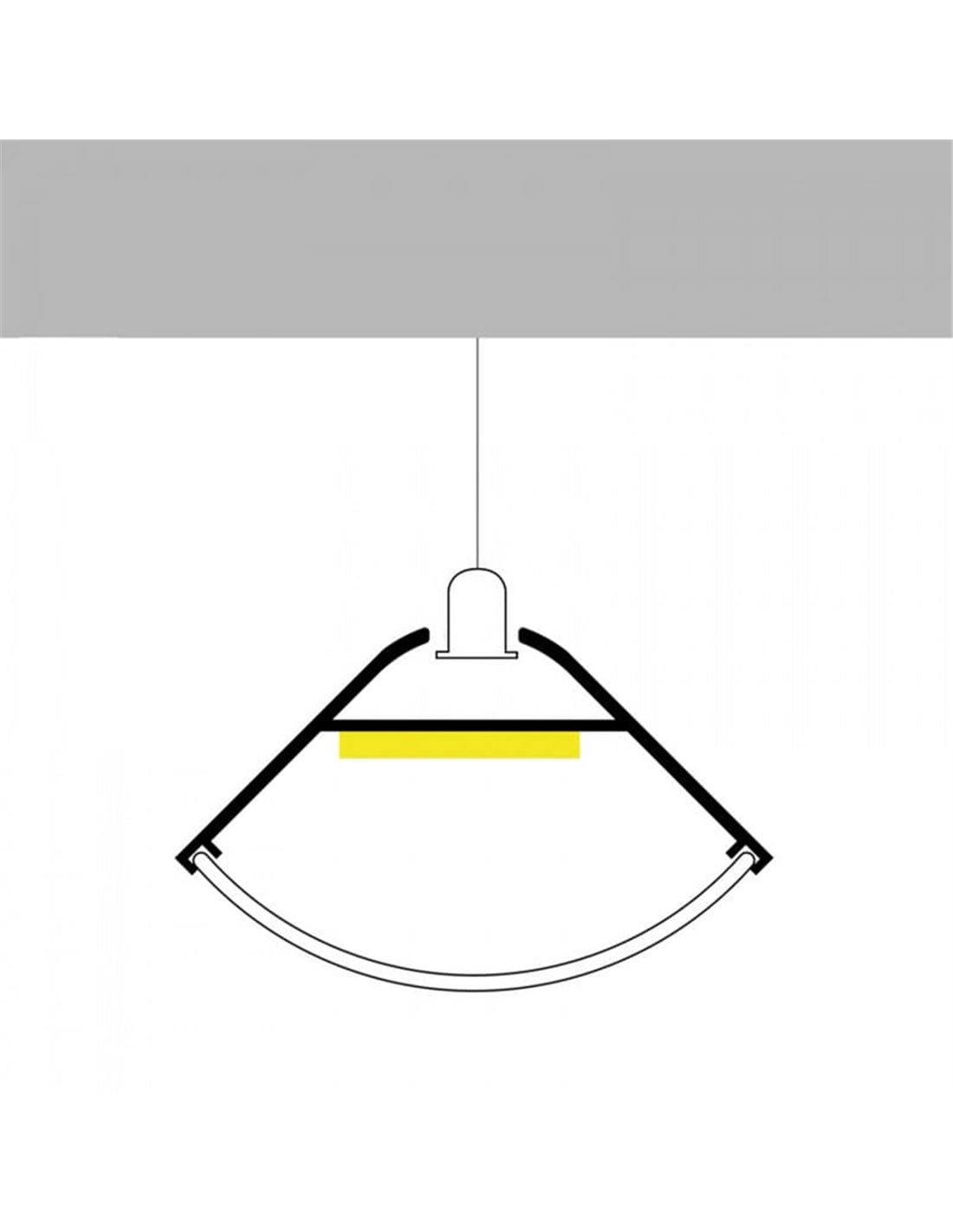Profilé d'angle en aluminium OEHQ 2 m | LeonLeds