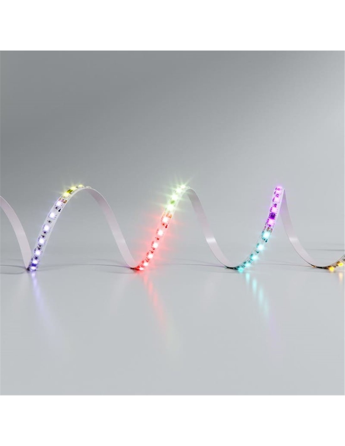 Tira LED SPI rollo 5 m 24V 14W RGB IP20 FINE SPI-2 | LeonLeds