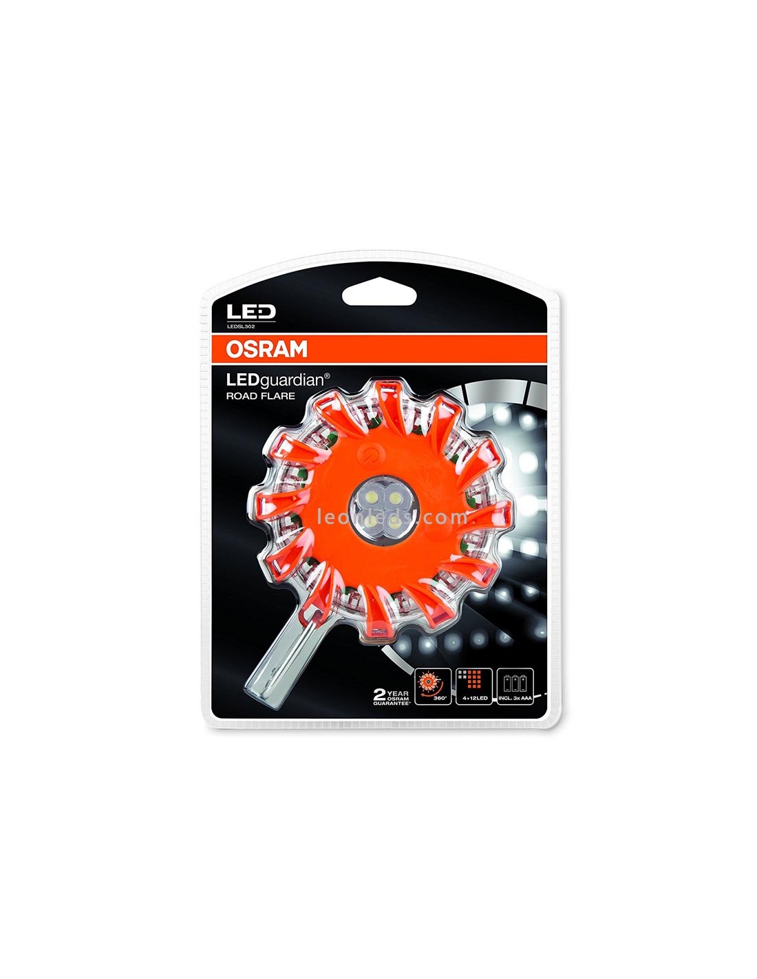 Rotativo LED con luz giratoria LIGHTSignal RBL102 Osram | LeonLEDs