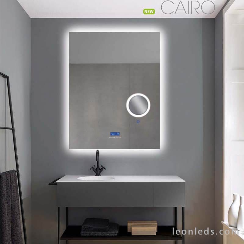 Espejos con Luz LED | Espejo Baño LED | LeonLeds.com