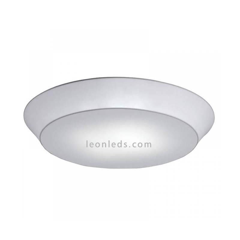 Plafón de techo LED redondo Girona 48W de Trio con mando | LeonLeds.com
