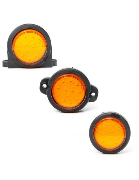 Piloto LED con intermitente Homologado 12V 24V Was | LeonLeds.com