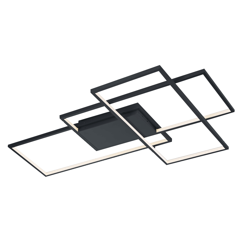 Plafón LED de techo minimalista pequeño Thiago de Trio Lighting ...