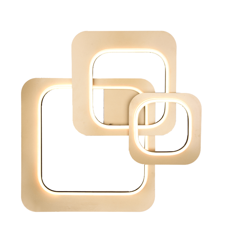 Plafon LED dourado e preto Lugo 50W com 3 luzes Trio Lighting ...