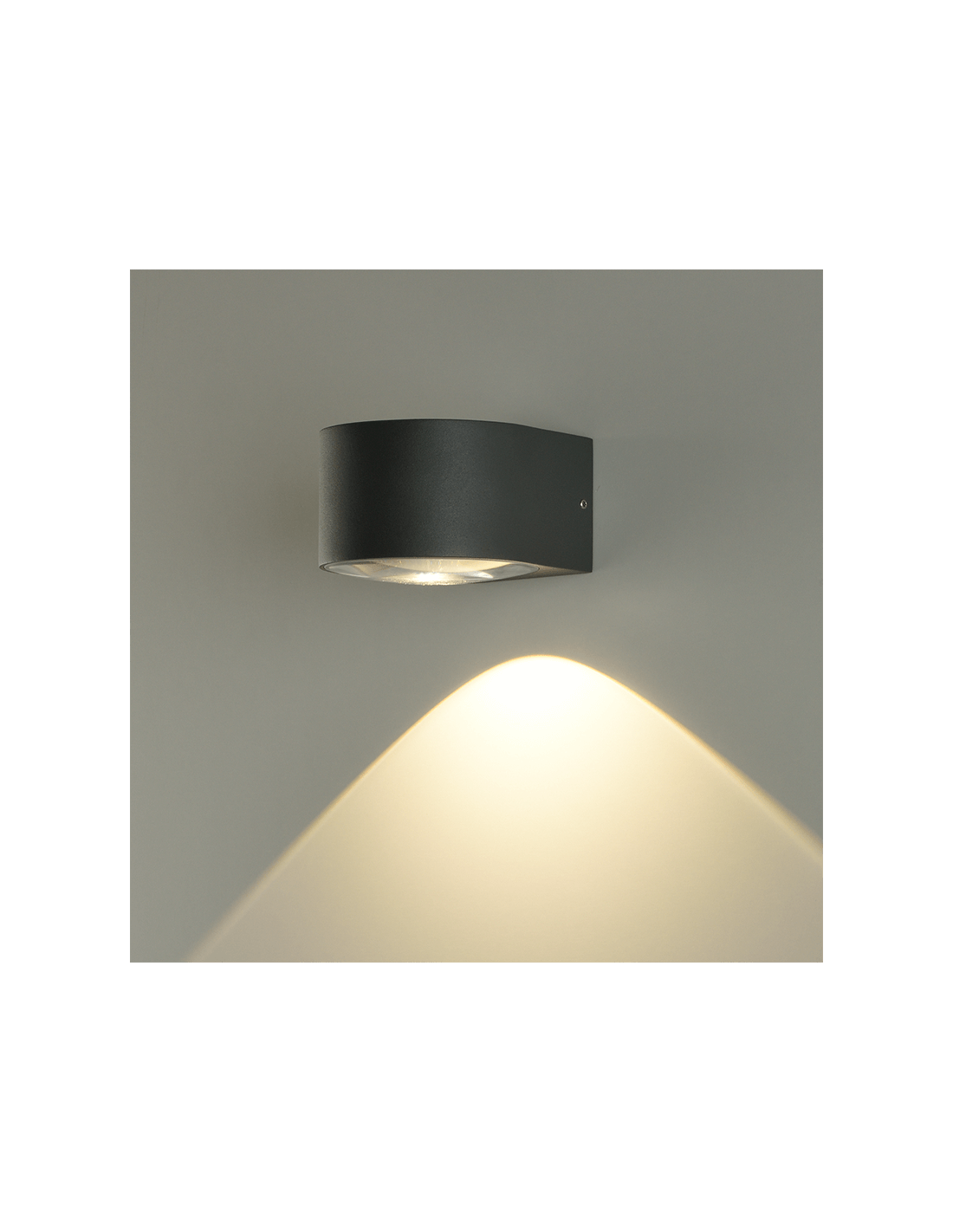 Aplique Pared LED exterior Ania 1 o 2 luces 3000K | LeonLeds