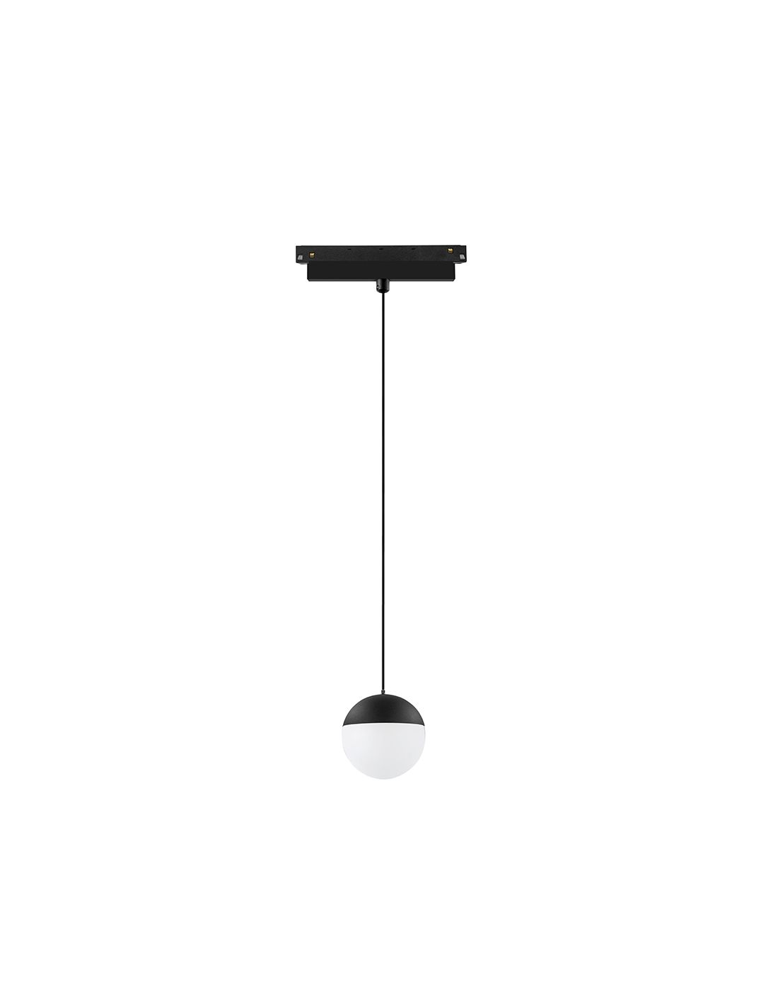 Suspension LED rail magnétique Ball Magneto ouverture 110º | léonleds
