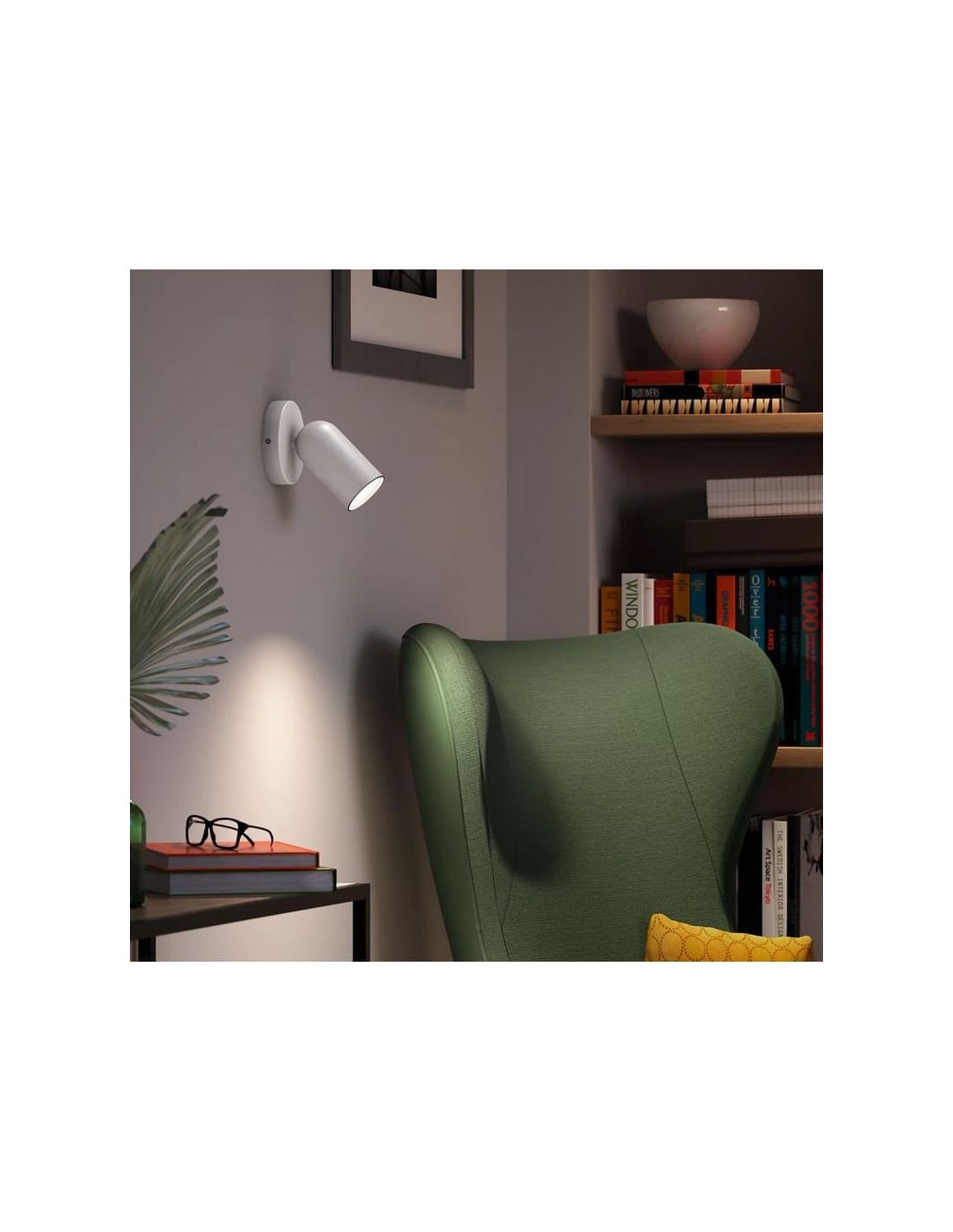 Foco Orientable PONGEE Color Blanco para Techo/Pared | LeonLeds